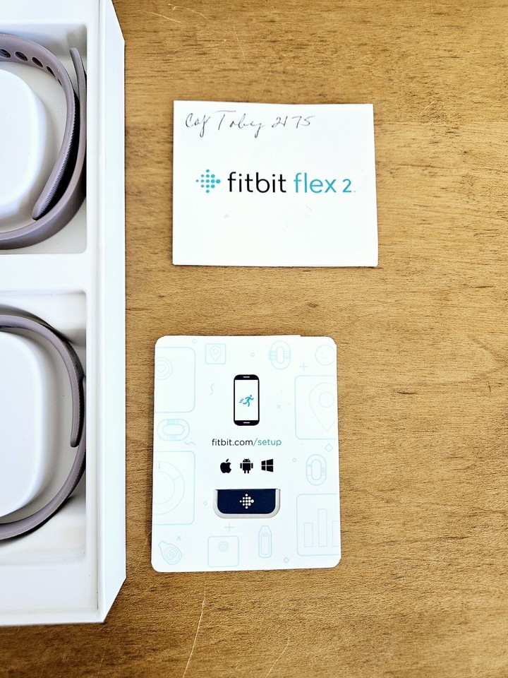 Fitbit Flex 2 Health Activity Sleep Tracker Sports S & L Band Bluetooth ...