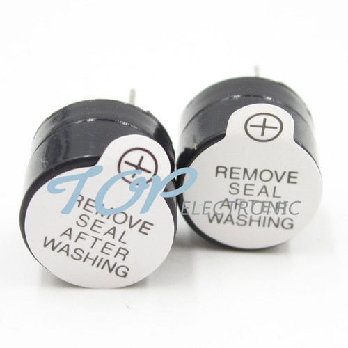 50PCS 12V Active Buzzer Magnetic Long Continous Beep Tone Alarm Ringer ...