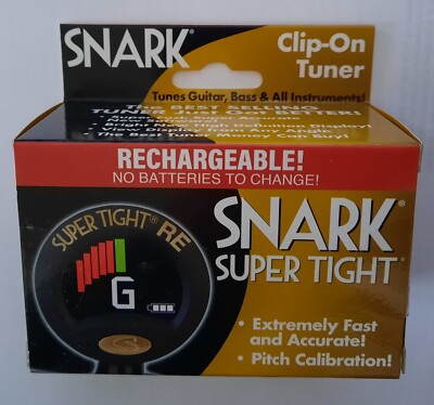 Snark Super Tight ST-8 RE Rechargeable Clip-On Tuner for All ...