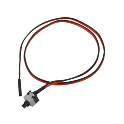 Power Supply Reset Switch Button Cable Cord Line Connector for PC ...
