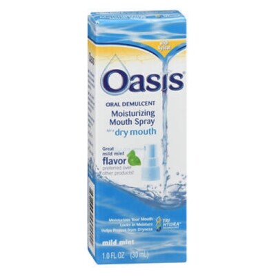 Oasis Hydratante Bouche Spray 29.6ml Par Oasis Biocompatible | eBay
