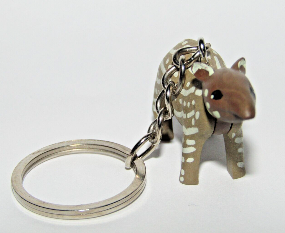 Playmobil Miniature Baby Tapir Keychain animal - zoo animal Keychain 84 ...