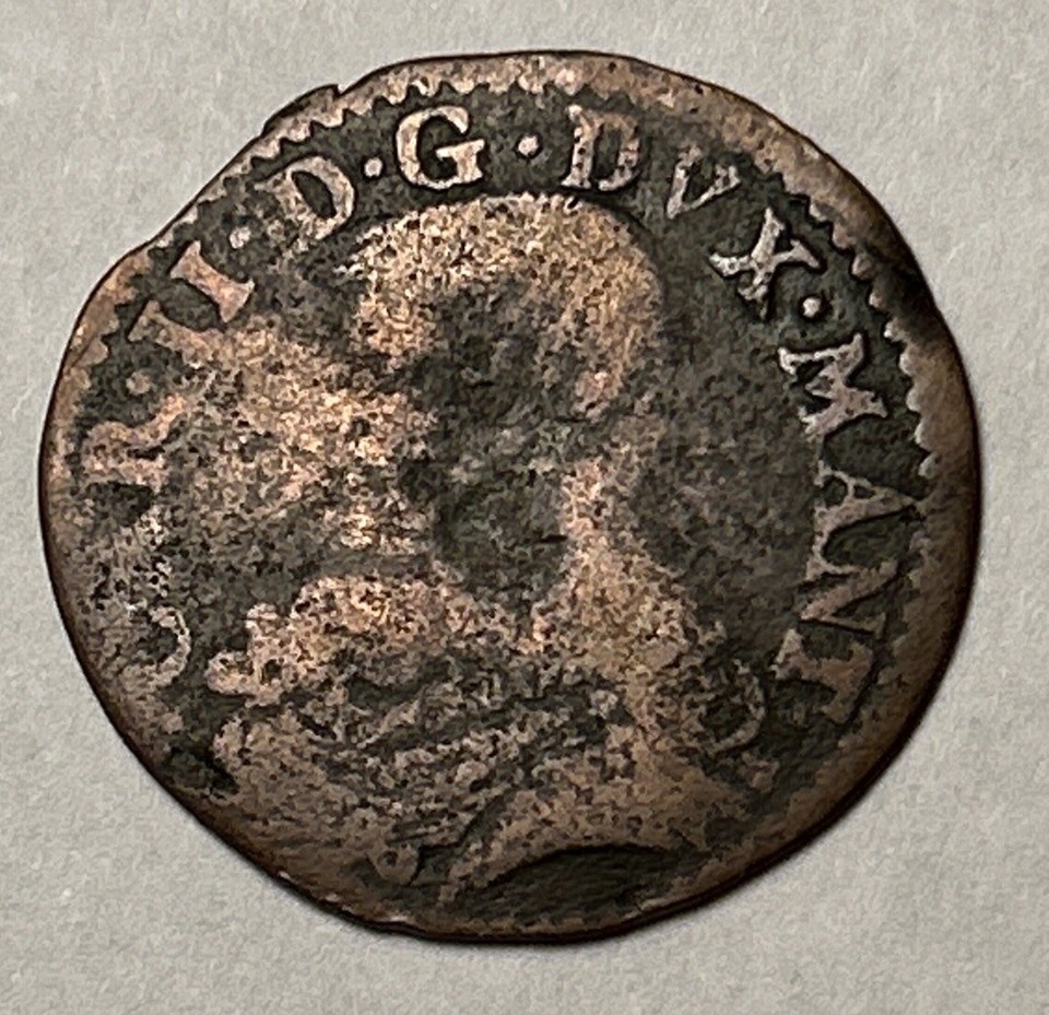 Very Rare, Casale Italian States Soldo 1661 Billon World Coin Itlay ...