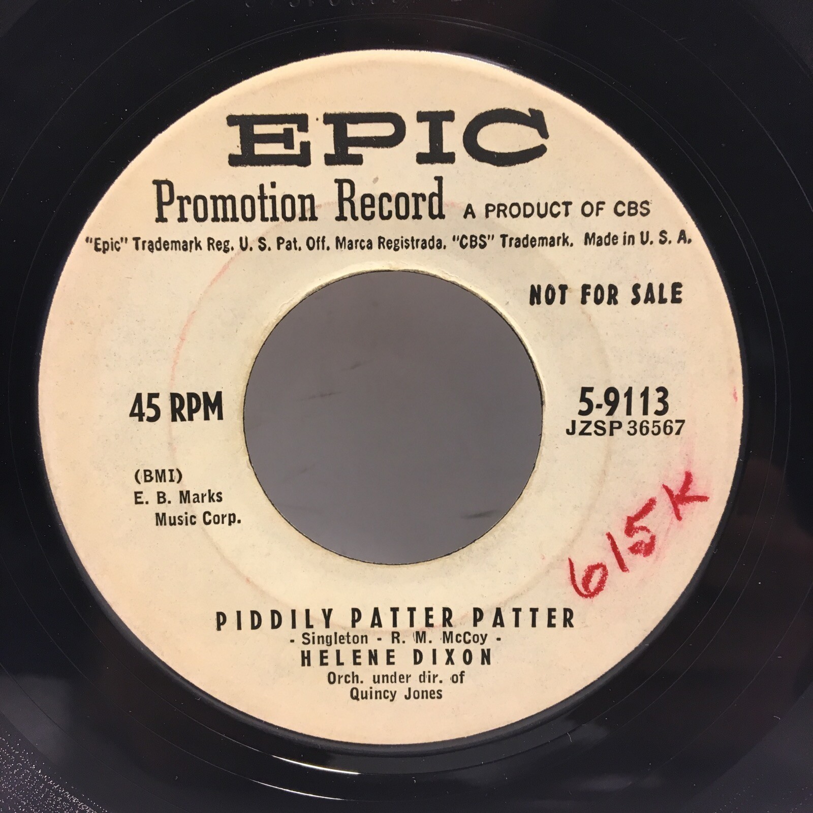 Helene Dixon - Piddily / Heaven 45 RPM - Tested VG+ Vinyl - Promo - F6 ...