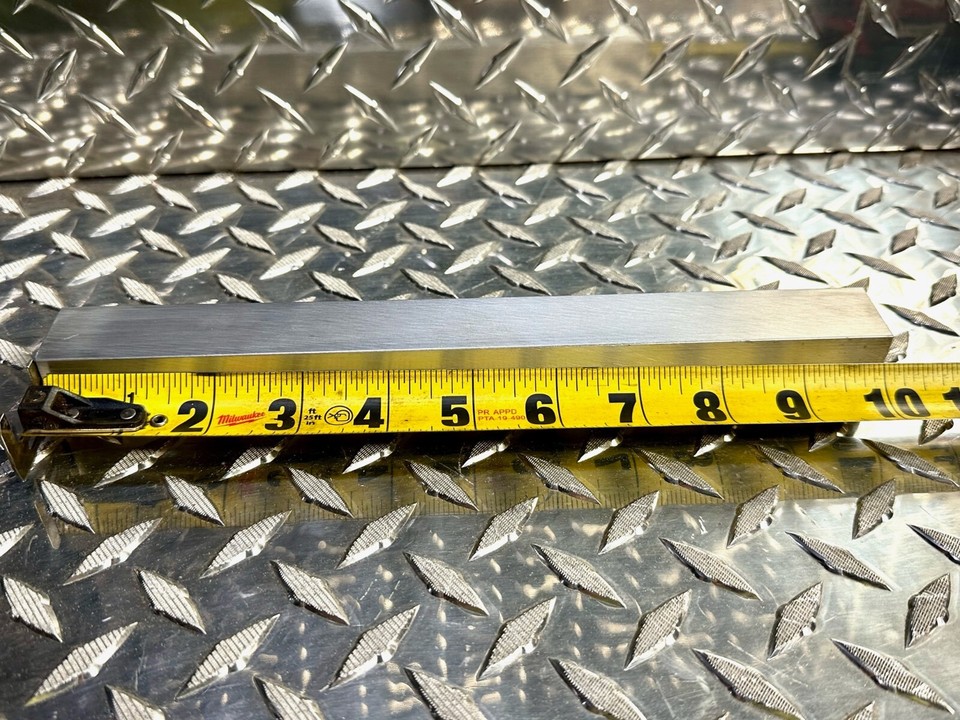 ALUMINUM 1" X 1" SQUARE 6061 FLAT BAR 10" long x4 Extruded Mill Stock ...