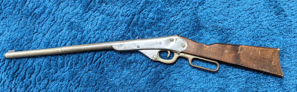 Vintage Daisy No. 11 Model 29 BB Air Rifle 350 Shot c. 1929 Rare Nickel ...