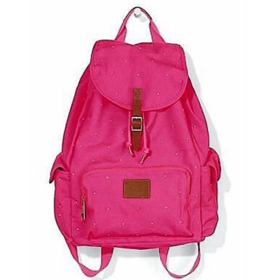 PINK Victoria’s Secret Rare HTF Pink Canvas Studded Bling Campus ...