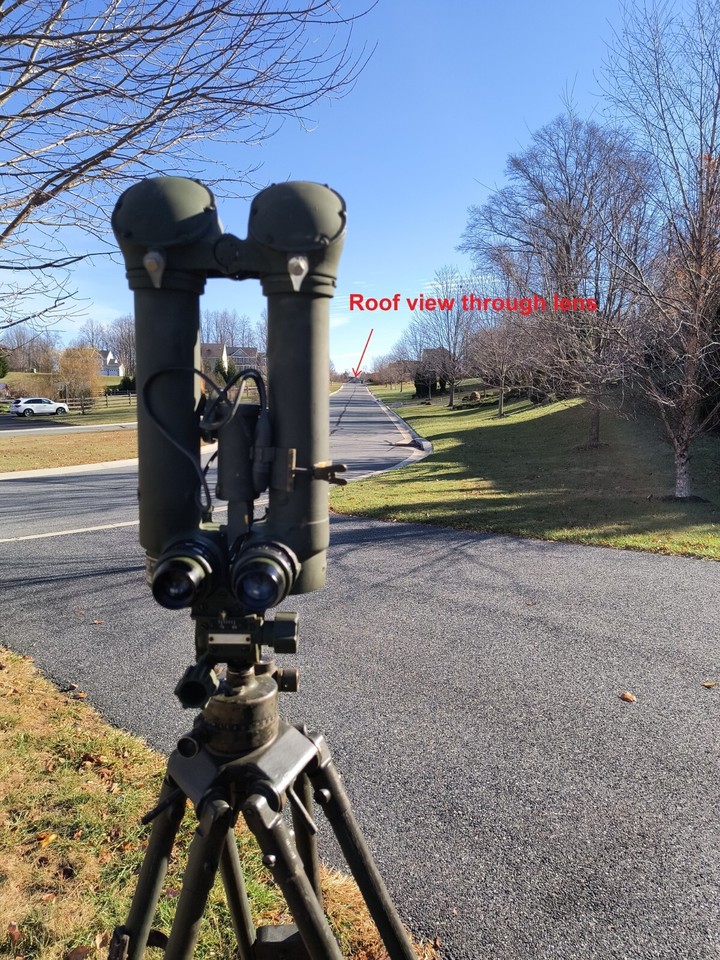 Military M65 Binocular Periscope Trench Artillery Battery M17 Tripod ...