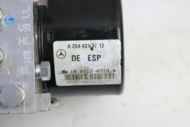 Mb Mercedes C S204 W204 07- ABS unidad bomba A2049012300 Ate Mk26 ESP ...