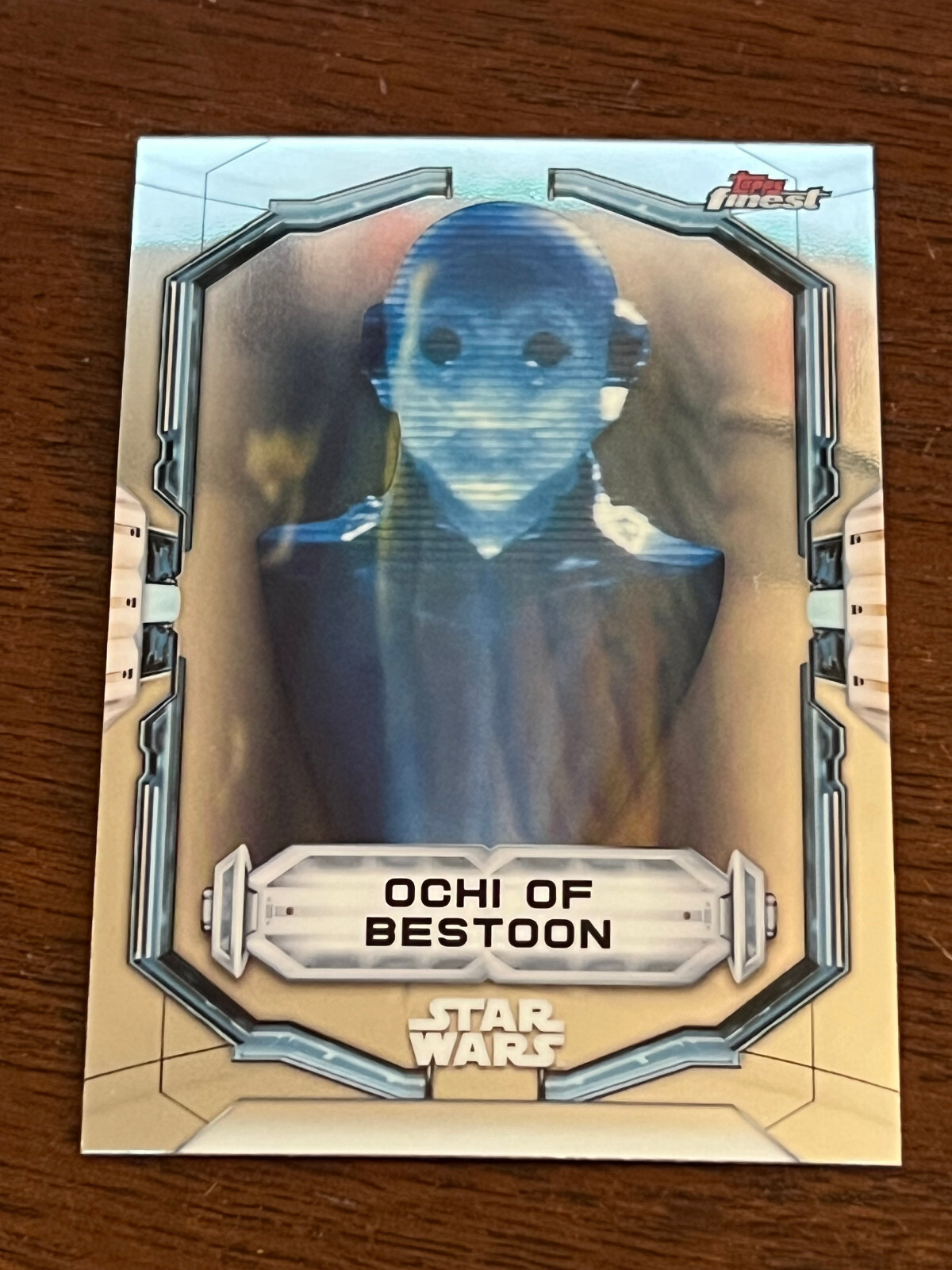 2022 Topps Finest Star Wars Base Ochi of Bestoon #68 RISE OF SKYWALKER ...