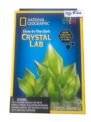 National Geographic Impulse Crystal Grow Glow in the Dark | eBay