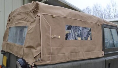 Land Rover DEFENDER 90 Hood Sand Canvas WSW 90 FOR LATE Part MUC4122A ...