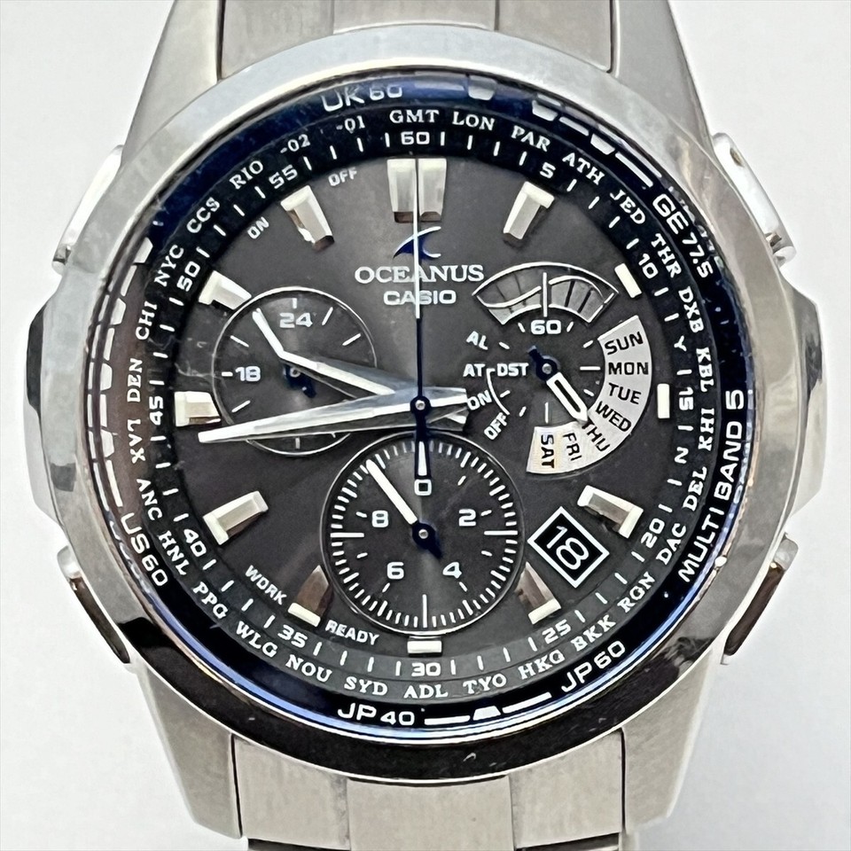 CASIO Oceanus OCW-M700 TITANIUM Men's Watch Solar | eBay