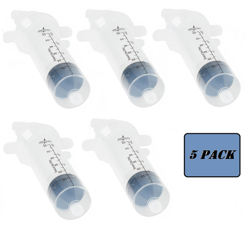 Medline ENFit 60 mL Flat Top Irrigation / Feeding Syringe 5 EA ...