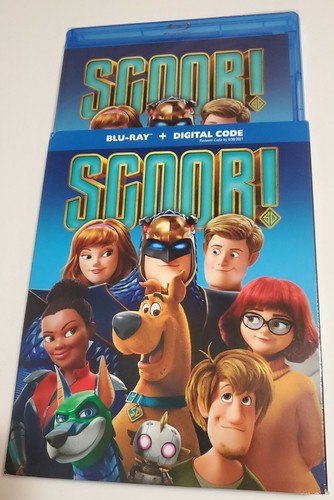 Scoob! (Blu-ray Disc + Digital Code 2020) New + Slipcover Scooby-Doo ...