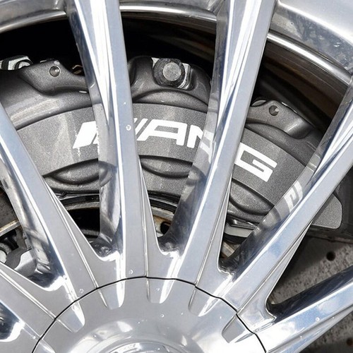 Logo Decoration Sport 6PC For AMG Edition Car Wheels Brake Caliper ...