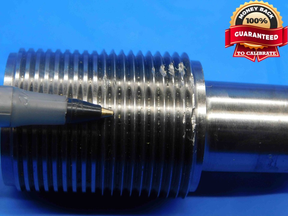 BUDGET M33 X 2 6g METRIC SET THREAD PLUG GAGE 33 2.0 NO GO ONLY P.D ...