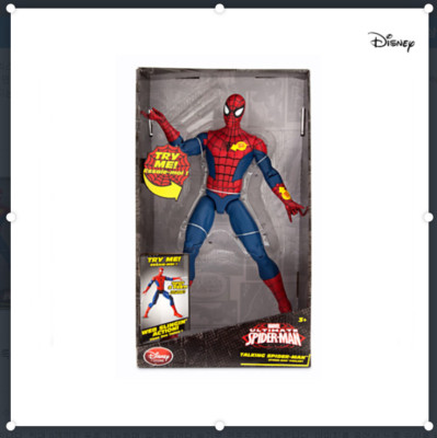 [Disney Store] Spider-Man Talking Action Figure - 14" - New | eBay