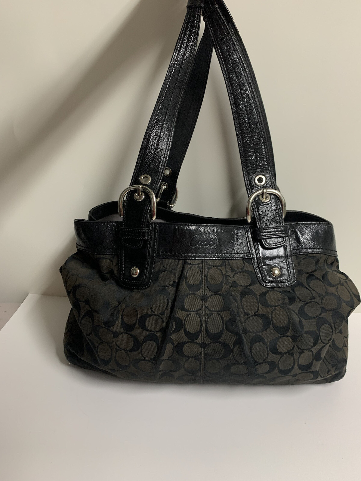 Authentic Coach Signature Soho F13743 Bag Tote Women’… - Gem