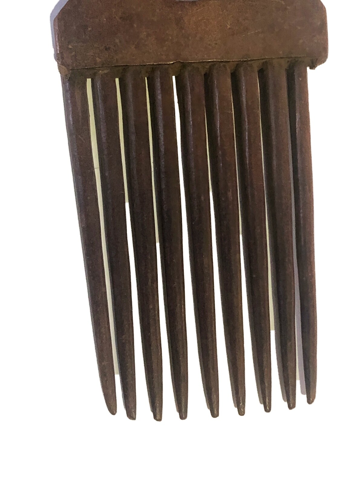 Ashanti Old Hand Carved African Wedding Comb Ghana 8" H | eBay