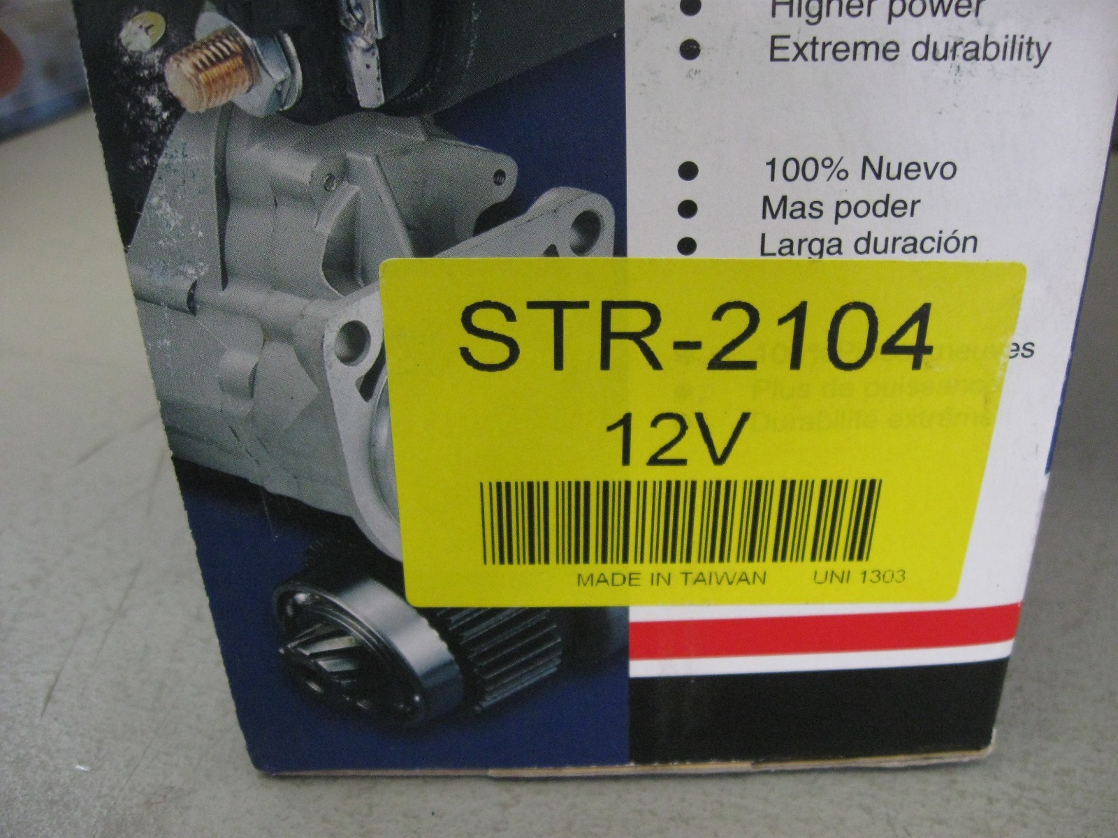 Starter Motor-Eng Code: M54 Unipoint STR-2104 for sale online | eBay