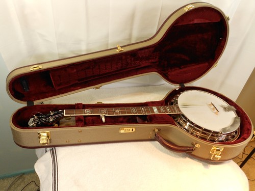 TIMELESS TIMBER CUSTOM BANJO 2001 #14 ROBIN SMITH 1,400 A.D. MOHOGANY ...