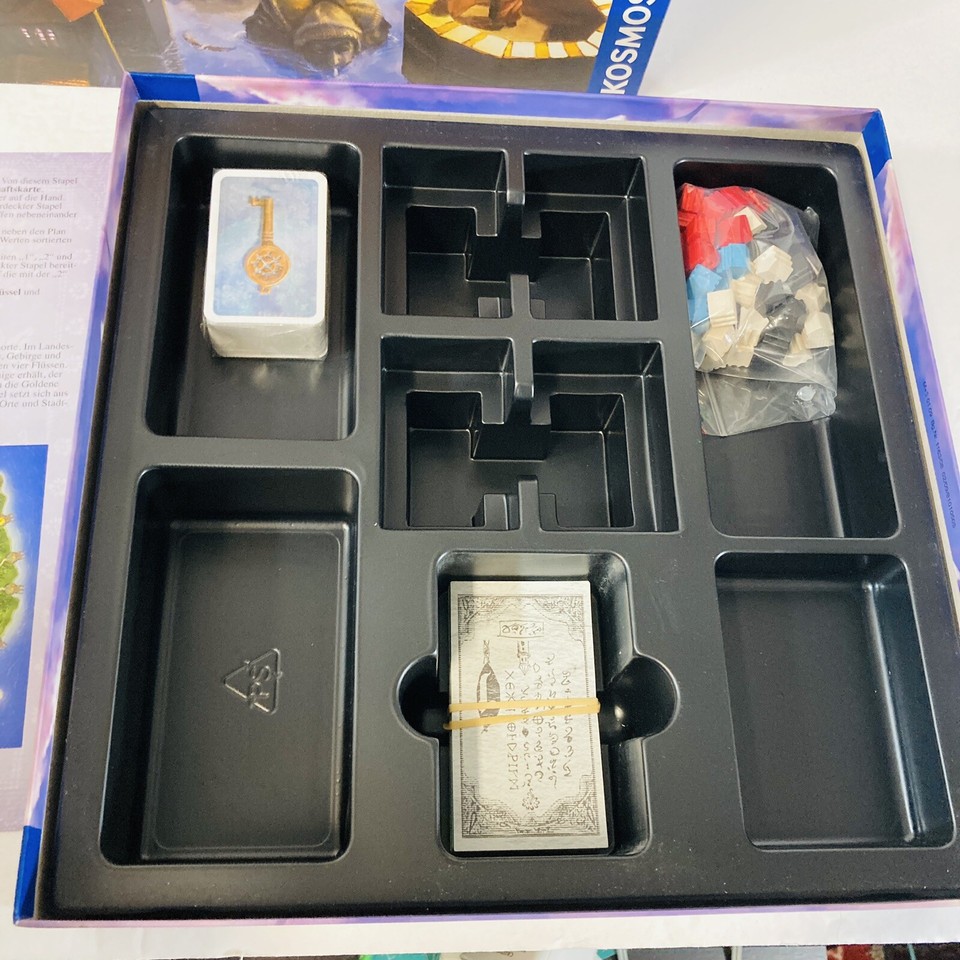 Unpunched THE GOLDEN CITY BOARD GAME Die Goldene Stadt GERMAN w/ENGLISH ...