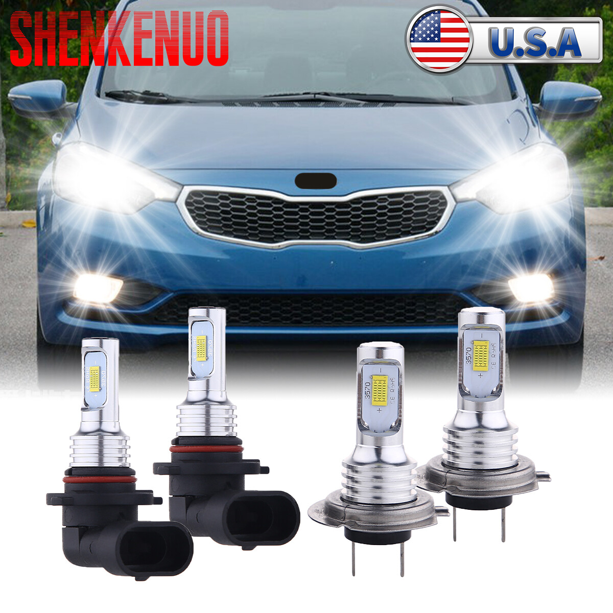 2018 Kia Forte Headlight Bulb
