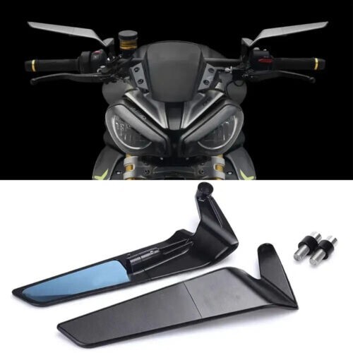 Aerodynamic Wing Rearview Mirrors Rotation For Triumph Speed Triple ...