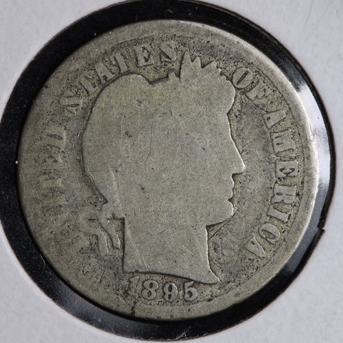 1895-S Barber Silver Dime CHOICE GOOD E196 JCM | eBay