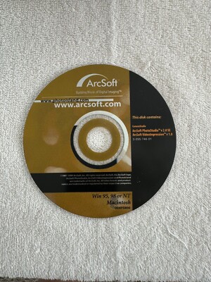 Arcsoft Photo Studio Suite CD V2.0 SE & VideoImpression V1.0 | eBay
