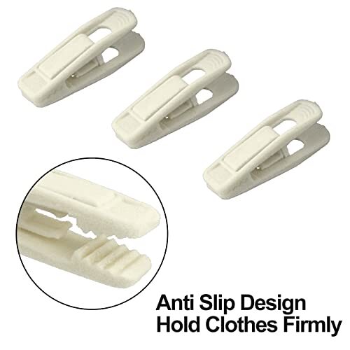 Hanger Clips for Velvet Hangers Hanger Clips, Durable Clips for 80 Pack ...