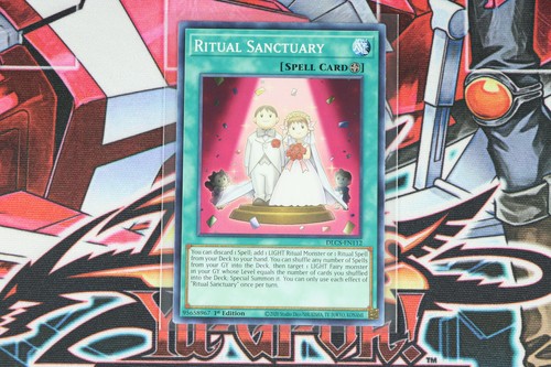 YuGiOh Spell Card Ritual Sanctuary DLCS-EN112 1st Edition Common | eBay