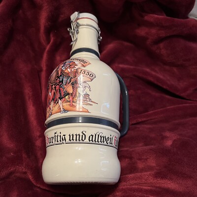 German Growler 2L Swing Top With Handle | eBay