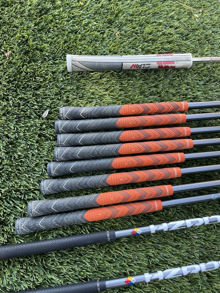 Callaway Paradym Driver, Woods set- Rogue CF18 Irons, Odyssey Putter LH ...