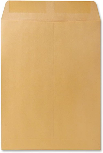 Catalog Mailing Envelopes, 9 1/2 X 12 1/2 Envelopes, Gummed, Heavy 28 ...