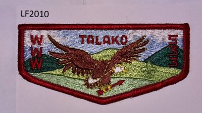 Boy Scout OA Flap Talako Lodge 533 | eBay