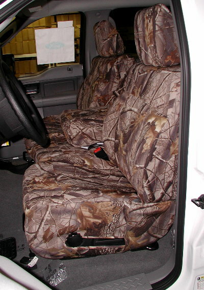 Hatchie Bottom 2004-2008 Ford F150 Custom Seat Cover Front Cloth ...