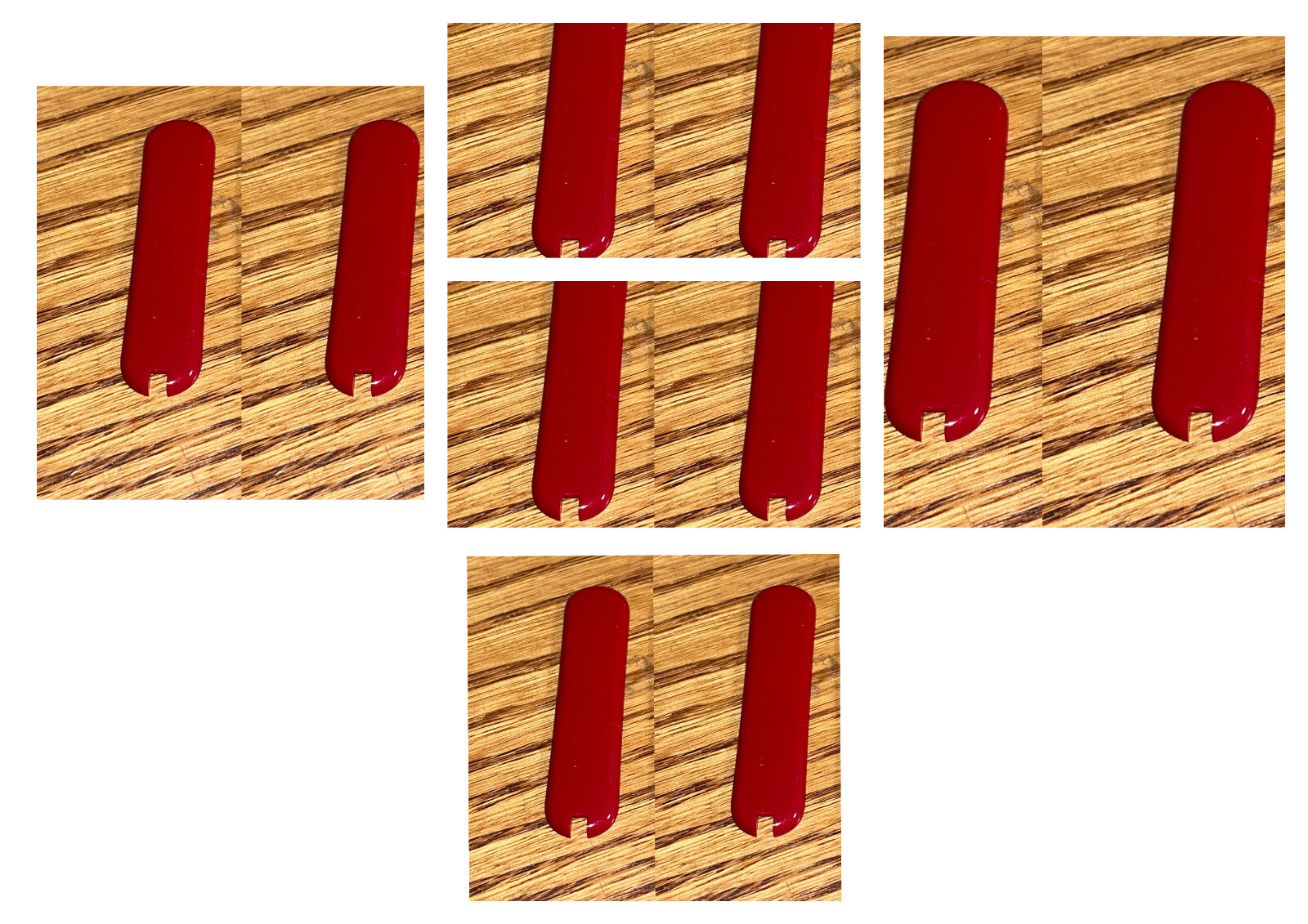 Lot of 10 New Victorinox 58mm RED REAR HANDLES for CLASSIC-RAMBLER ...