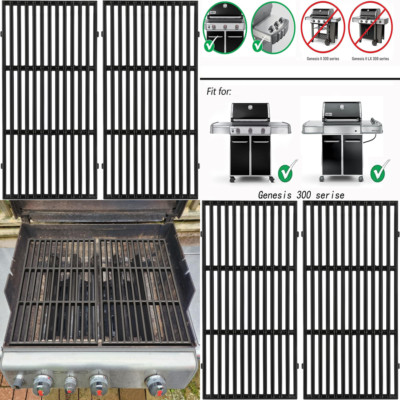 7524,7528 Grill Grates For Weber Genesis E310 E320 E330 S310 S320 S330 ...