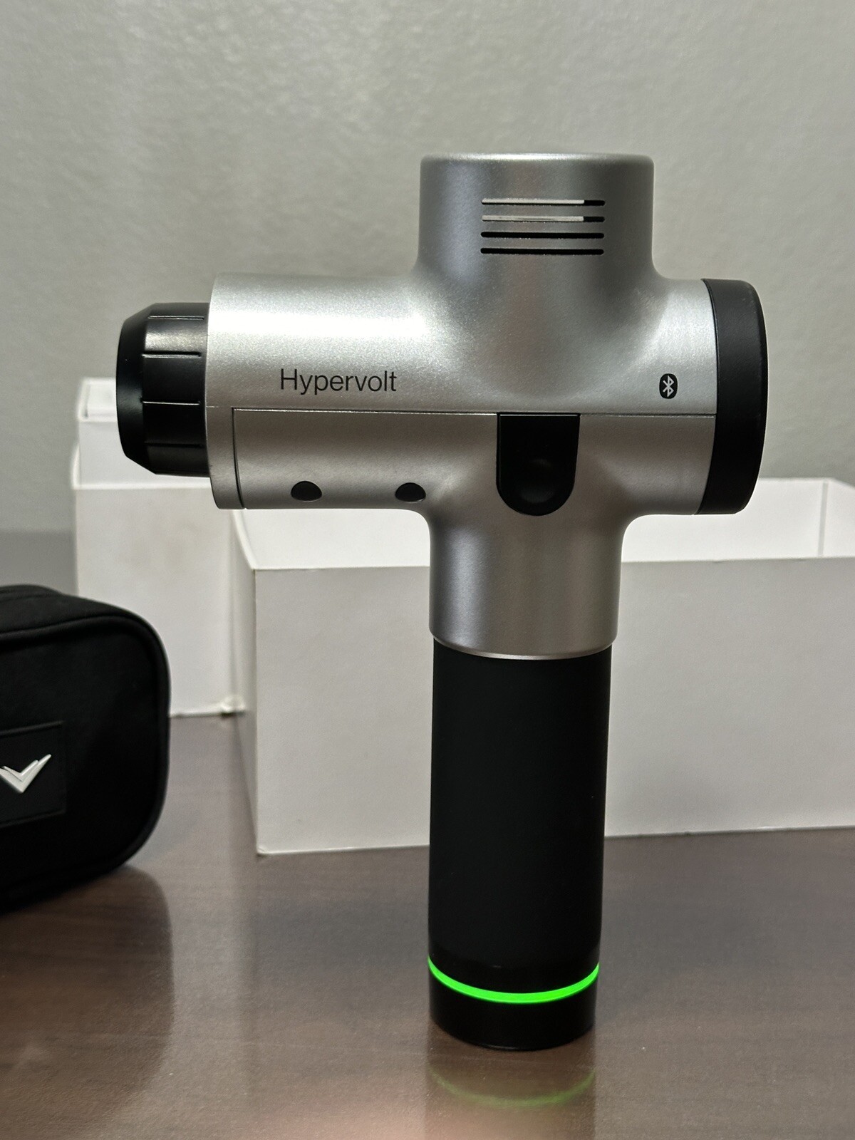 Hyperice Hypervolt Bluetooth Percussion Massage Gun with attachments ...