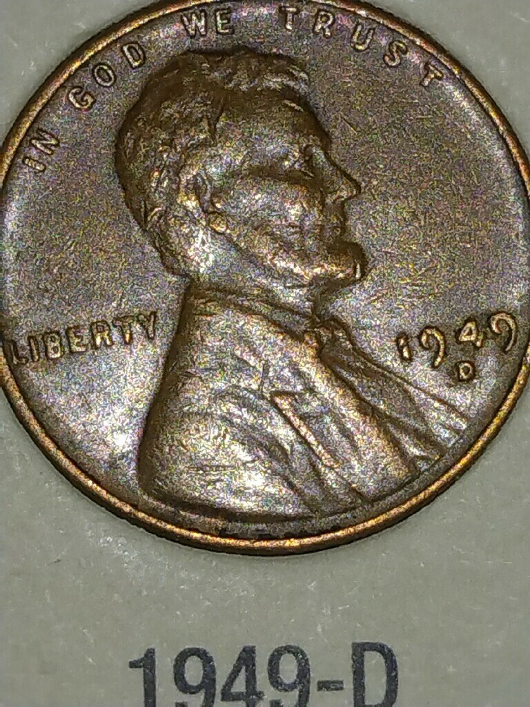 1949 Wheat Penny with mint defect | eBay