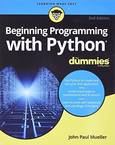 Beginning Programming with Python For Dummies, 2nd Edition | eBay