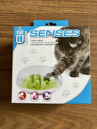 Cat Kitten Food & Treat Maze Feed Toy Catit Senses Food Stimulating ...