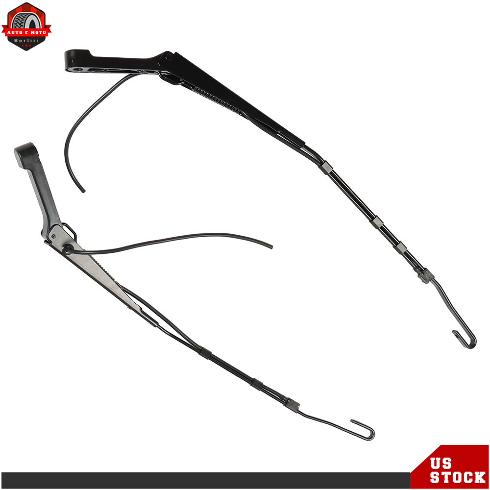 Front Left+Right Wiper Arm Black Trim For Dodge Sprinter Mercedes ...