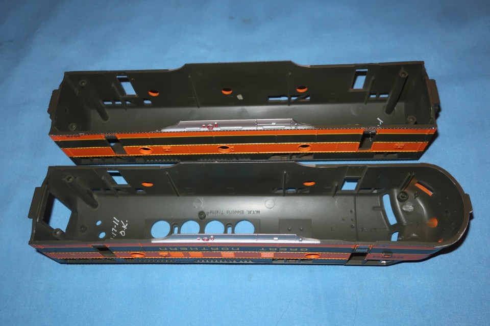MTH Great Northern Diesel Locomotive AB Unit Shells. Factory Samples | eBay