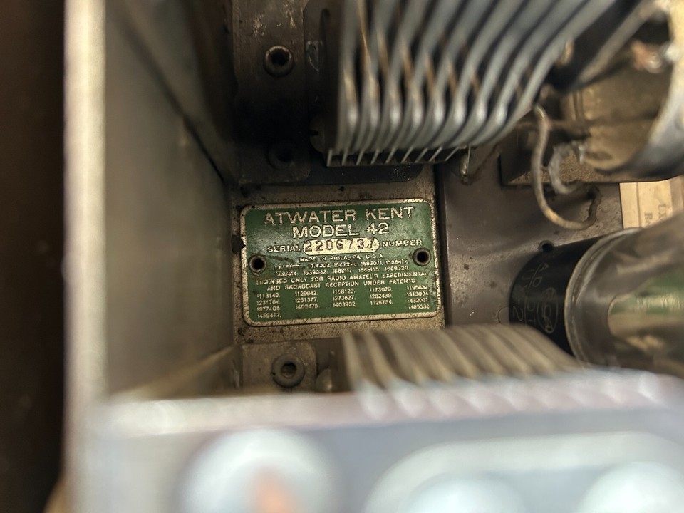 Atwater Kent Model 42 Antique Radio 1928 "Powers On" | eBay