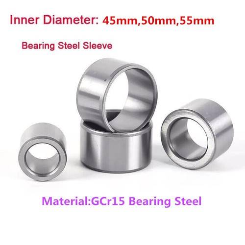 1Pc ID 45/50/55mm Bearing Steel Sleeve Wear-resistant Guide Axle Sleeve ...
