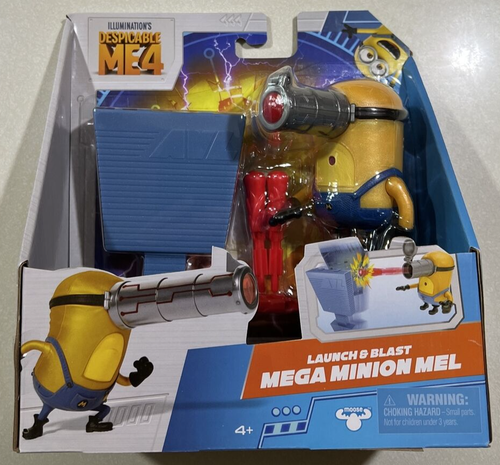 NEW 2024 Despicable Me 4 Mega Minion Mel LAUNCH & BLAST | eBay