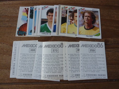 Panini Mexico 86 World Cup Football Stickers - VGC - Pick Your Stickers ...